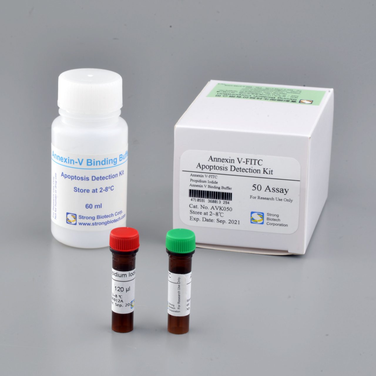 AnnexinV-FITC Apoptosis Detection Kit – 實創國際生技股份有限公司